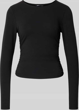 Only Regular Fit Langarmshirt aus Baumwoll-Mix Modell MIRA