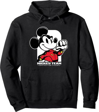 Disney Racing Mickey Team Crafted for Champs Race Car Driver Pullover Hoodie