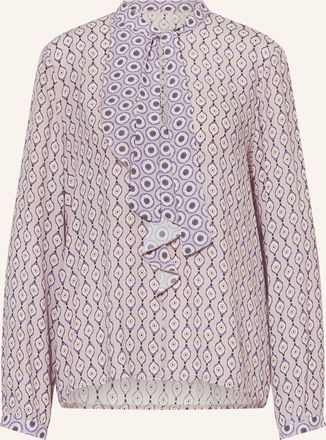 Marc Cain Bluse Mit Schluppe Und Volants beige
