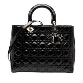 Dior Pre-owned Lady Dior Handtasche - - Pre-owned - Damen - Schwarzk - ONE SIZE