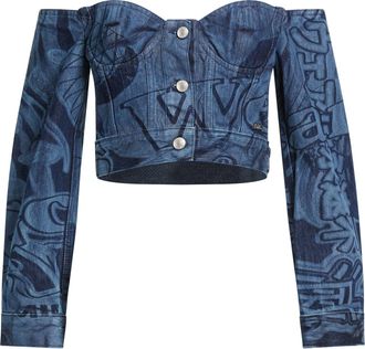 GCDS JACKEN & M&Auml;NTEL - Jeansjacken/M&auml;ntel auf YOOX.COM