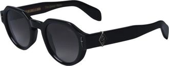 Cutler and Gross unisex, Accessoires, Noir, Taille: ONE Size Gfsn-006 Round Lunettes de soleil