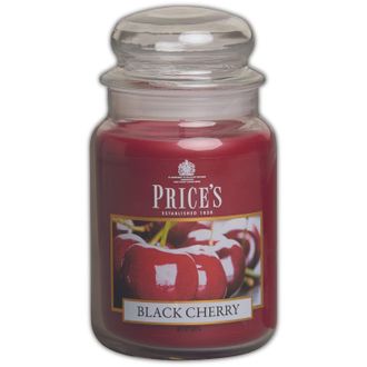 Price's Candles Price s Kerzen groß Jar Black Cherry