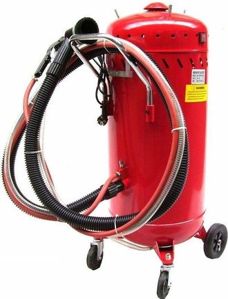 Apex Sandstrahlkabine Strahlkessel SB28 Mobil Sandstrahlger&auml;t Sand r&uuml;ckgewinnung