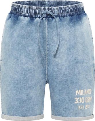 Carlo Colucci Homme, Shorts, Bleu, Taille: L Denim Shorts