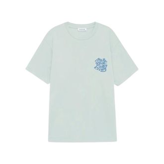 Anine Bing Femme, Tops, Vert, Taille: 42 FR Wagner Tee