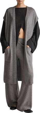 Benetton Damen Maglia Cardigan M/M 122hd6051 Herren Weste, grau, M