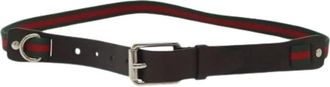 Gucci unisex, Pre-owned, Multicolore, Taille: ONE Size Ceinture en cuir Vintage Pre-owned