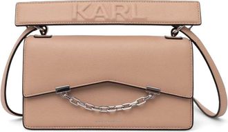 Karl Lagerfeld K/Seven Umhängetasche - Nude