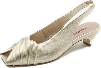 Halmanera Femme, Chaussures, Gris, Taille: 37 EU Tala Metallic Tacco 3 Ss26