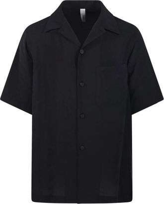 Hev&ograve; Homme, Chemises, Noir, Taille: M Novolic Shirt