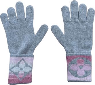 Louis Vuitton Handschuhe - Louis Vuitton gloves pink M73049 / unworn - Gr. unisize - in Gold - f&uuml;r Damen