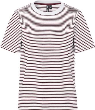 Pieces Pcria Ss Tee Stripes JRS Noos Bc