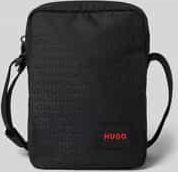 HUGO BOSS Umh&auml;ngetasche mit Allover-Muster Modell Ethon_JQ_NEW NS ZIP