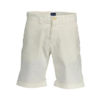 GANT Herren, Shorts, Wei&szlig;, W38Gr&ouml;&szlig;e
