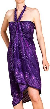 Panasiam Sarong Peacock V23 purple, 190x113cm