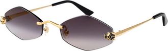 Cartier Panth&egrave;re Sonnenbrille - - Accessories - unisex - Gelb - 55 MM