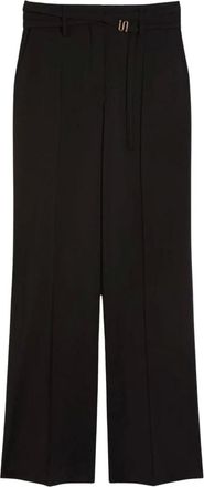 Sportmax Femme, Pantalons, Noir, Taille: 42 FR Pantalon Long Spxcera