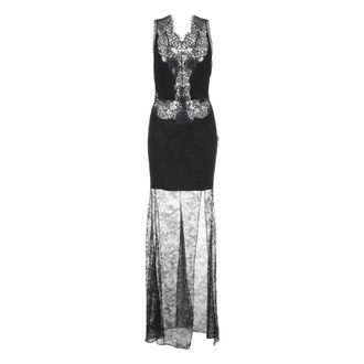 Philipp Plein Femme, Robes, Noir, Taille: 42 FR Robe de Soir&eacute;e Daffodil