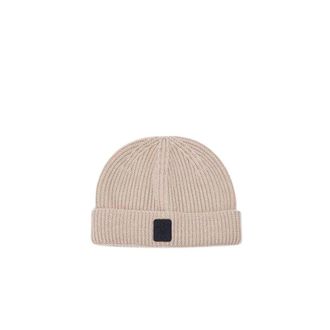 Neil Barrett Kaschmir-Fischerm&uuml;tze mit Bolt-Badge - - Accessories - Herren - Beige - ONE SIZE