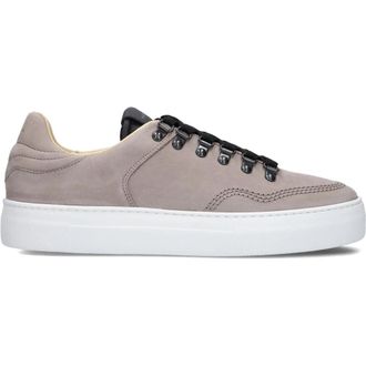 Nubikk Taupe Low Top Sneakers f&uuml;r Herren - - Shoes - Herren - Grau - 42 EU