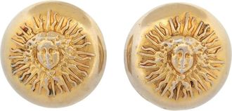 Chanel Ohrringe - VINTAGE CHANEL SONNENK&Atilde;-NIG 1960 CLIP-ON OHRRINGE - Gr. unisize - in Gold - f&uuml;r Damen