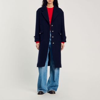 Sandro Manteau long oversize