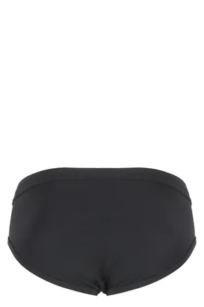 Dolce & Gabbana Mens Black Swim Briefs Polyamide Beachwear Sea Clothing
