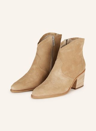 Paul Green Cowboy Boots beige