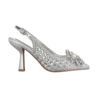 Alma En Pena Alma EN Pena, Femme, Chaussures, Gris, Taille: 39 EU Chaussure Talon Fleur