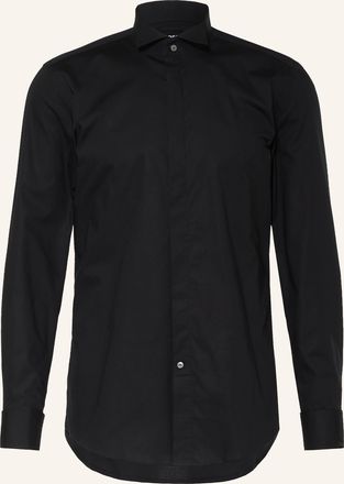 HUGO BOSS Smoking-Hemd Hank Slim Fit schwarz