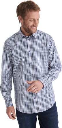 Stooker Hugh Herren Langarmhemd Regular Fit Baumwollgemisch