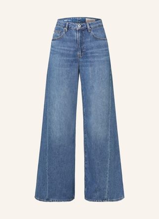 AG - Adriano Goldschmied Ag Jeans Wide Leg Jeans Helsinki blau