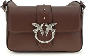 Pinko Mini Love Umh&auml;ngetasche - - Bags - Damen - Braun - ONE SIZE