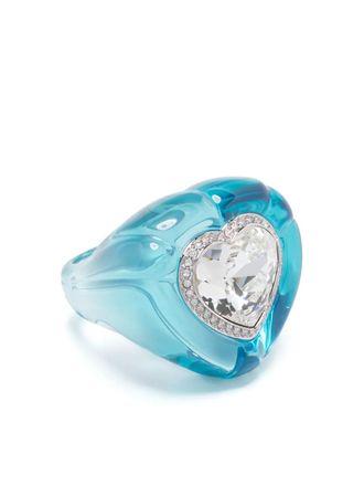 Swarovski bague Dulcis - Bleu