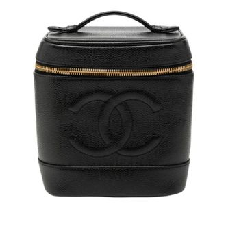 Chanel Sac Vanity Pre-owned - Femme - Pre-owned - Noir - Taille: ONE Size