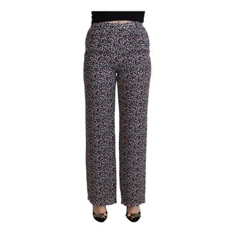 Michael Kors High Waist Straight Hosen - - Trousers - Damen - Schwarzk - S