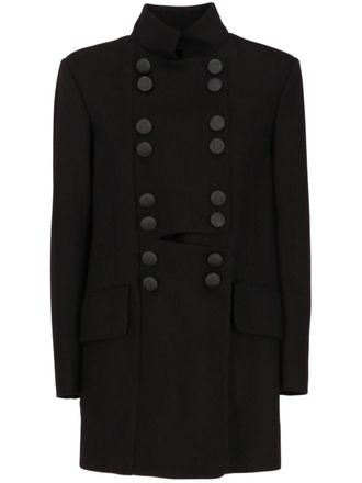 Vivienne Westwood manteau à boutonnière croisée (2015-2016) - Noir