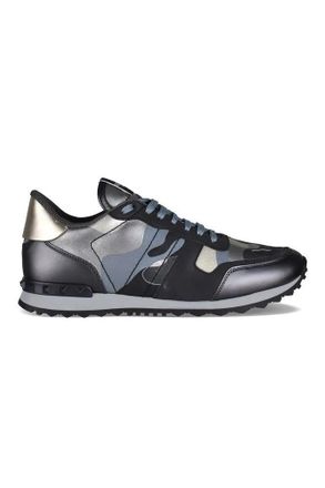 Valentino Garavani Low-Top Sneaker - Rockrunner Sneakers - Gr. 40 (EU) - in Grau - f&uuml;r Damen