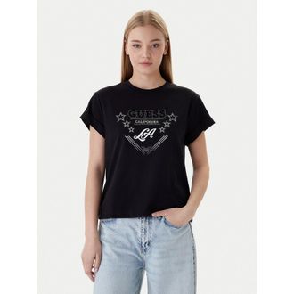 Guess T-Shirt W6RI30 I3Z14 Schwarz Regular Fit