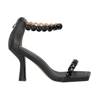 Alma En Pena Alma EN Pena, Femme, Chaussures, Noir, Taille: 39 EU Sandale &agrave; Talon Avec Cha&icirc;nette de Cheville