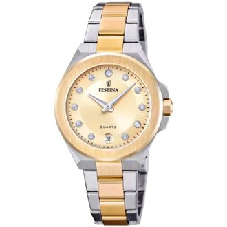 Festina Femme, Accessoires, Jaune, Taille: ONE Size Montre Mademoiselle