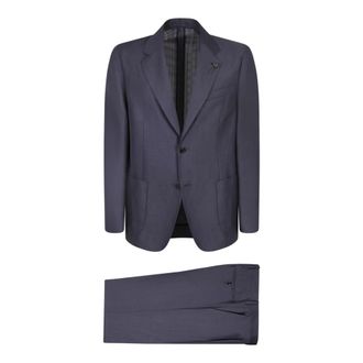 Lardini Pa6301E Anzug - - Suits - Herren - Blau - M