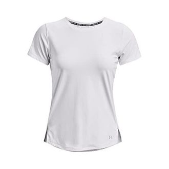 Under Armour Femmes Isochill 200 Laser T-Shirt Vêtements De Course T-Shirt White - Blanc L