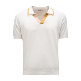 Paolo Pecora Stylisches Modell P24Ec1M - - Tops - Herren - Wei&szlig; - S