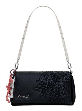 Desigual sac &agrave; &eacute;paule bandouli&egrave;re Sierra Naron Flap Bag Black noir