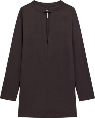 Liviana Conti Femme, Blouses et Chemises, Brun, Taille: 38 FR Tuniques