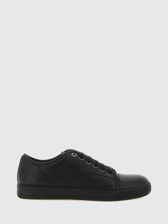 Lanvin Baskets basses DBB1 en cuir de veau grain&eacute; &agrave; bout rond