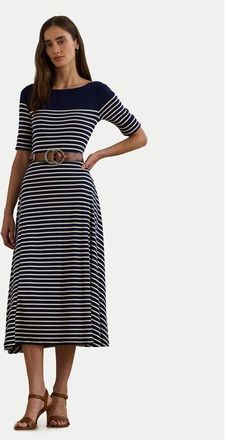 Lauren Ralph Lauren Kleid für den Alltag 250957728002 Dunkelblau Regular Fit
