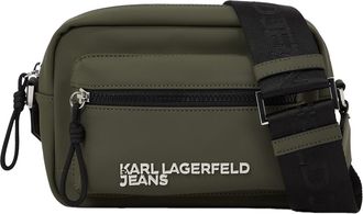 Karl Lagerfeld Karl Lagerfeld Jeans, Herren, Beschichtete Pu Ew Crossbody, Gr&uuml;n, One size